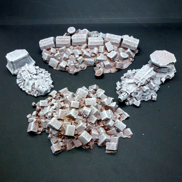 Stone Castle Rubble -15mm or 20mm » Headbunny Games