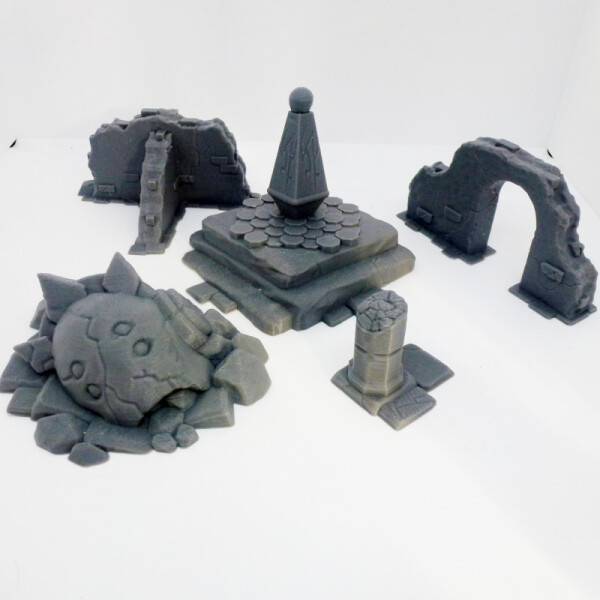 Alien Ruins - 28mm to 32mm » Headbunny Games