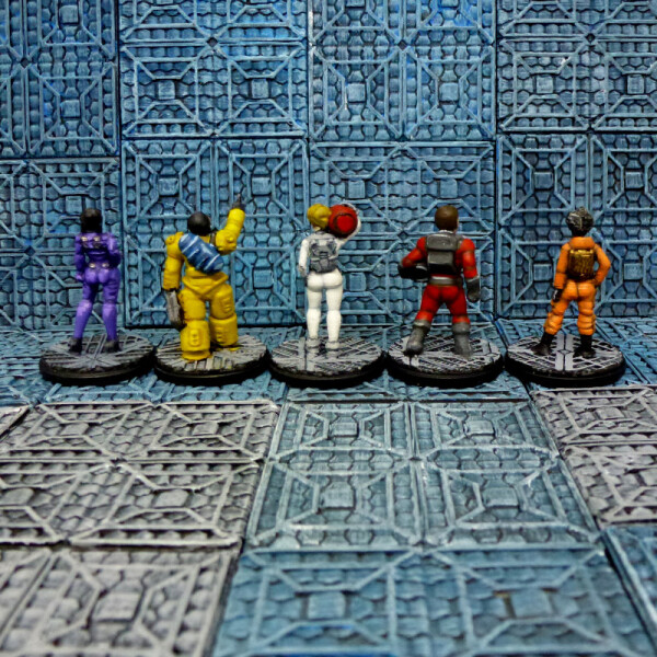 Sci-Fi Civilian Humans NPC - 28mm or 32mm » Headbunny Games Sci-Fi Civilian Humans NPC - 28mm or 32mm » Headbunny Games