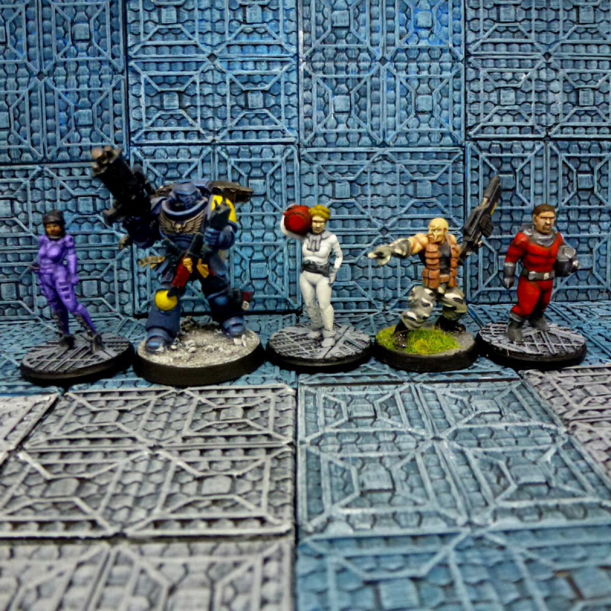 Sci-Fi Civilian Humans NPC - 28mm or 32mm » Headbunny Games