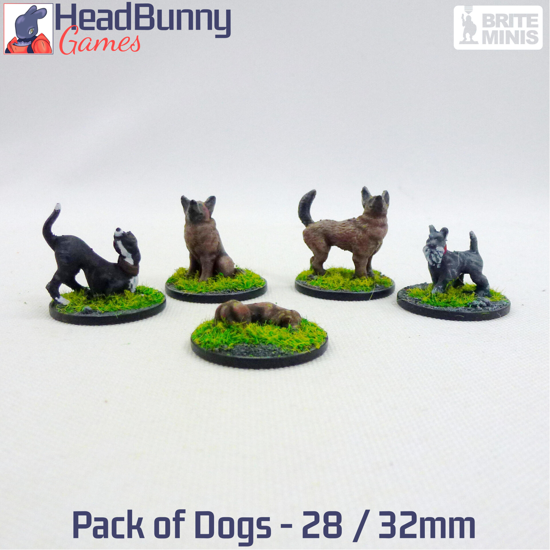 Modern Miniatures (28mm or 32mm) » Headbunny Games