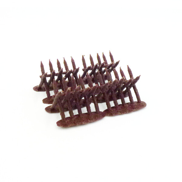 Wooden Spike Barricade - 15mm and 20mm » Headbunny Games