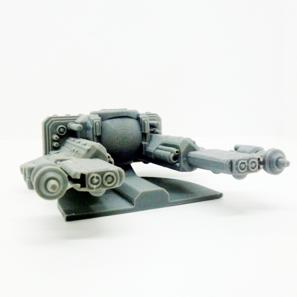 Grav Barge / Gun Drone Sci Fi Vehicle » Headbunny Games